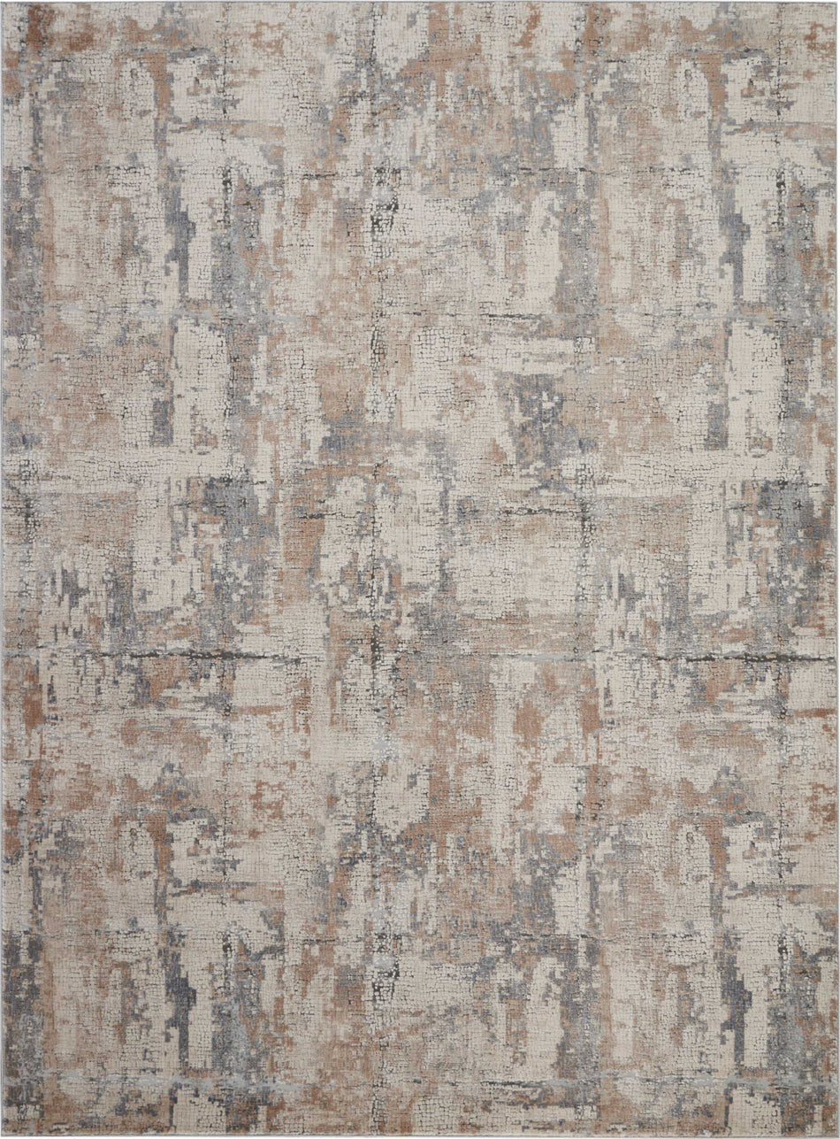 Nourison Rustic Textures RUS06 Beige/Grey Area Rug – Incredible Rugs ...
