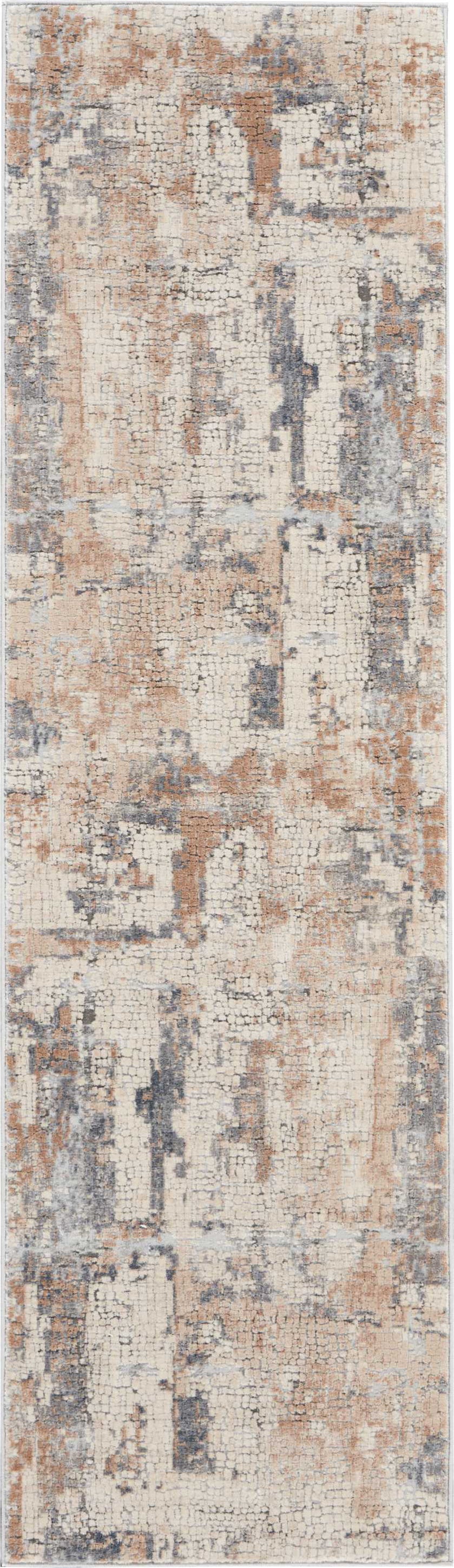 Nourison Rustic Textures RUS06 Beige/Grey Area Rug – Incredible Rugs ...