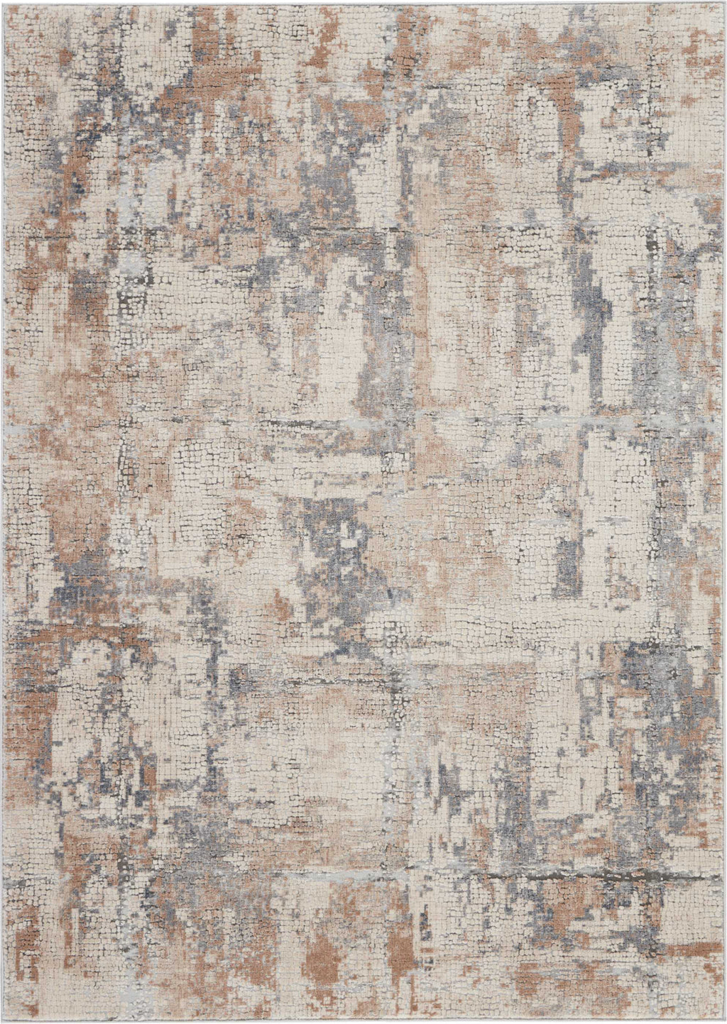Nourison Rustic Textures RUS06 Beige/Grey Area Rug – Incredible Rugs ...