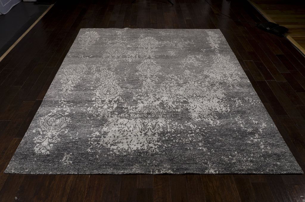 Nourison Silk Shadows SHA14 Graphite Area Rug – Incredible Rugs and Decor