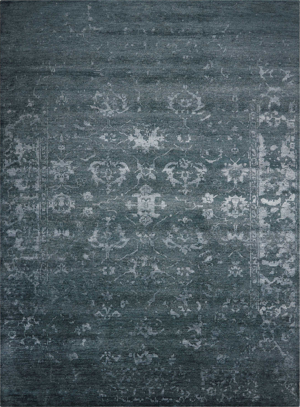 Nourison Silk Shadows SHA15 Blue Stone Area Rug – Incredible Rugs and Decor