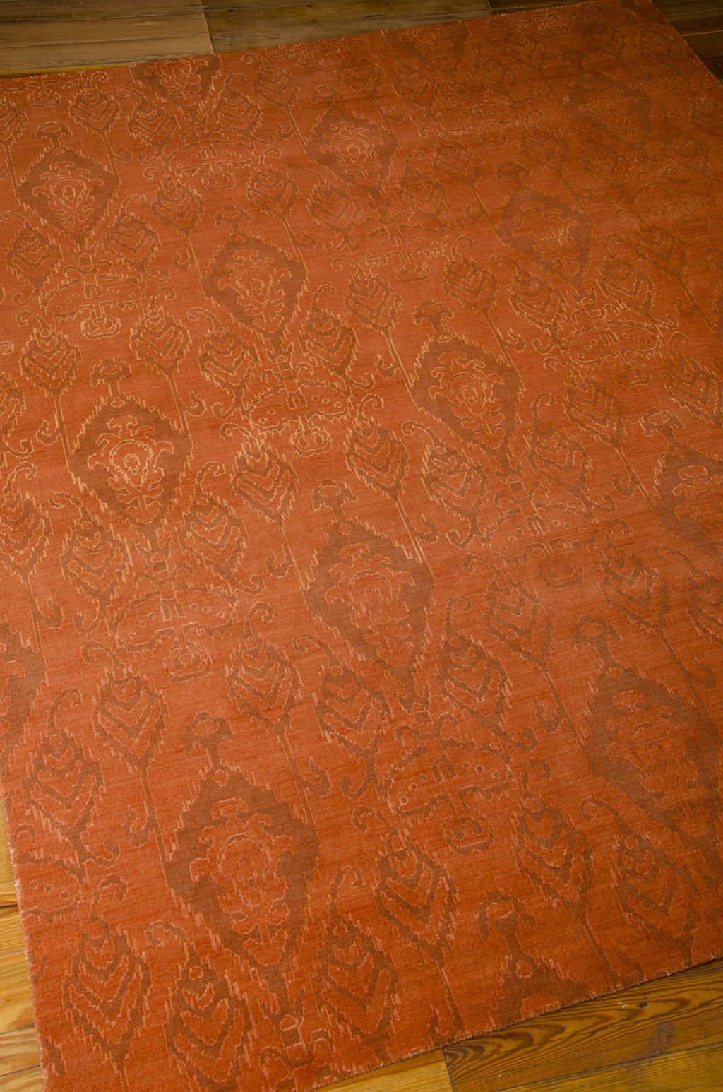 Nourison Silk Infusion SIF03 Dark Rust Area Rug – Incredible Rugs and Decor