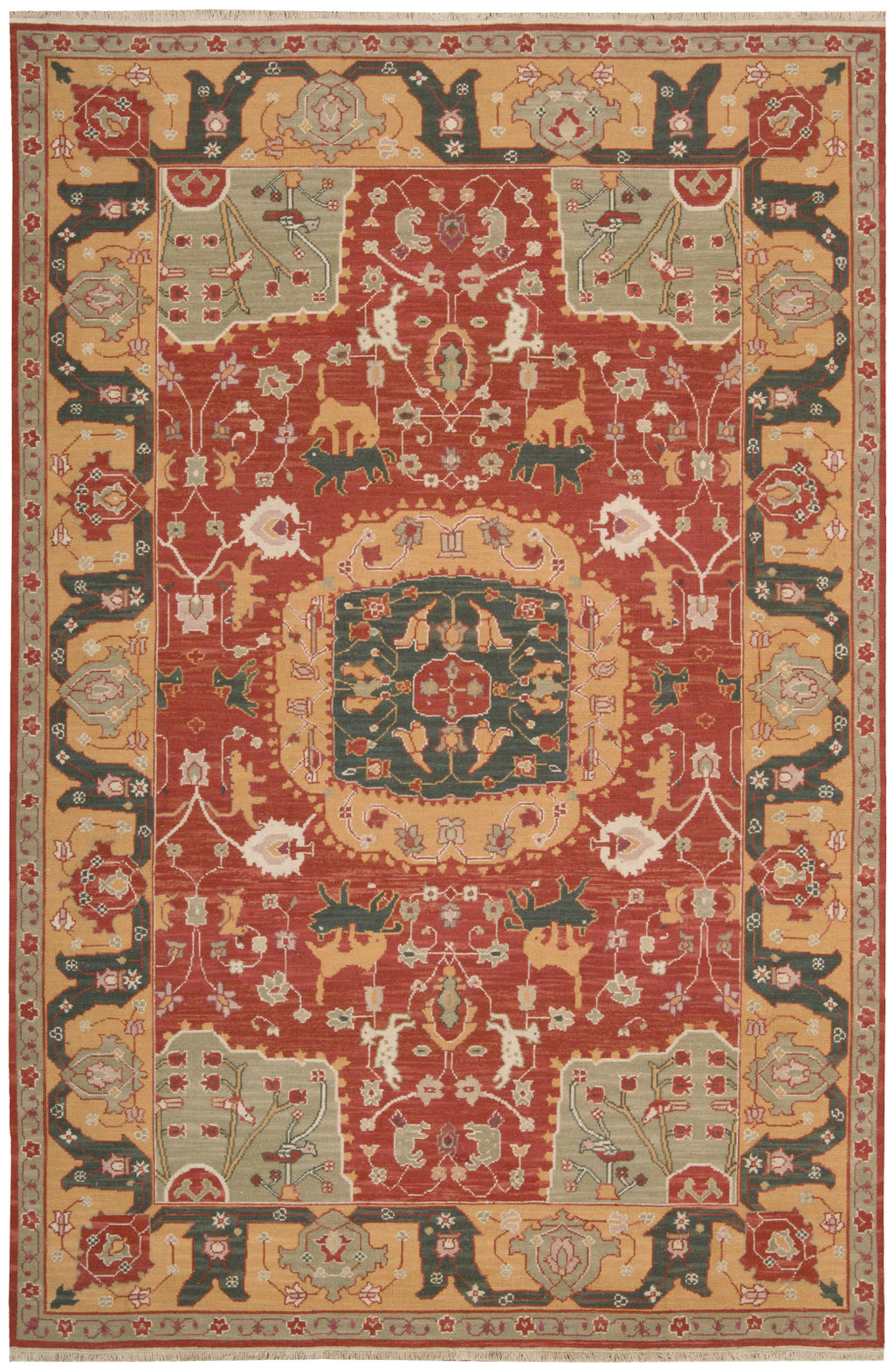 Nourison Nourmak SK63 Red Area Rug – Incredible Rugs and Decor