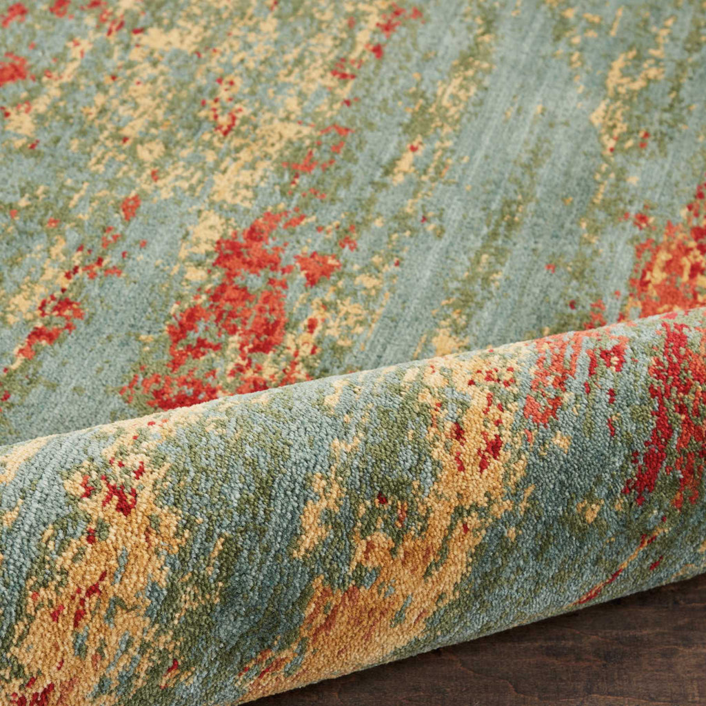 Nourison Somerset ST91 Teal/Multicolor Area Rug – Incredible Rugs and Decor