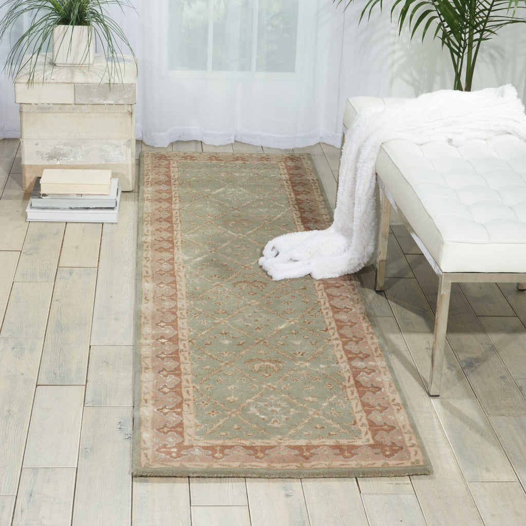 Nourison Symphony SYM01 Light Green Area Rug – Incredible Rugs and Decor