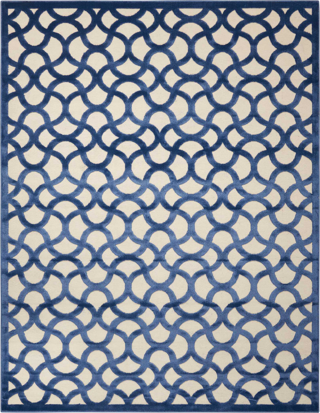 Nourison Ultima UL392 Ivory Blue Area Rug – Incredible Rugs and Decor
