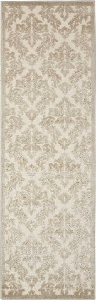 Nourison Ultima UL632 Ivory/Silver Area Rug – Incredible Rugs and Decor