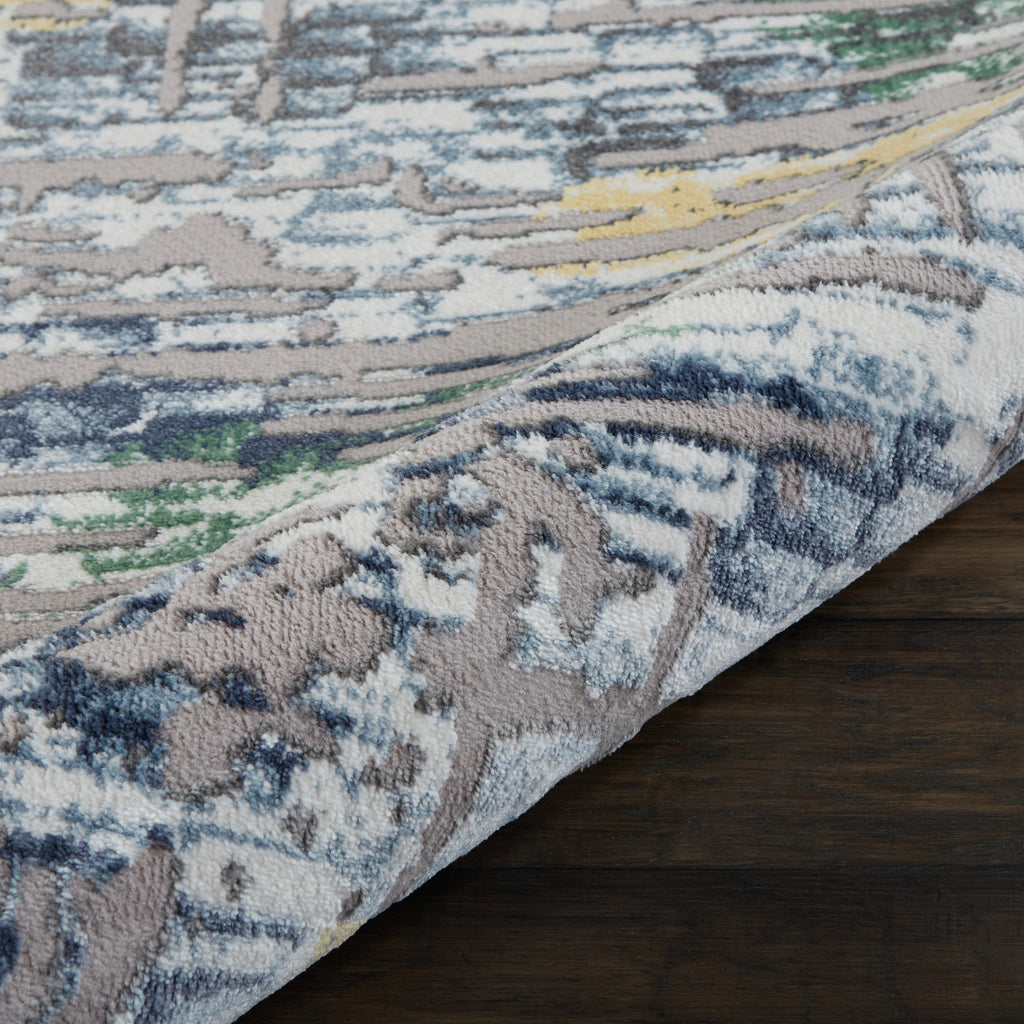 Nourison Urban Chic URC01 Grey/Multicolor Area Rug – Incredible Rugs ...