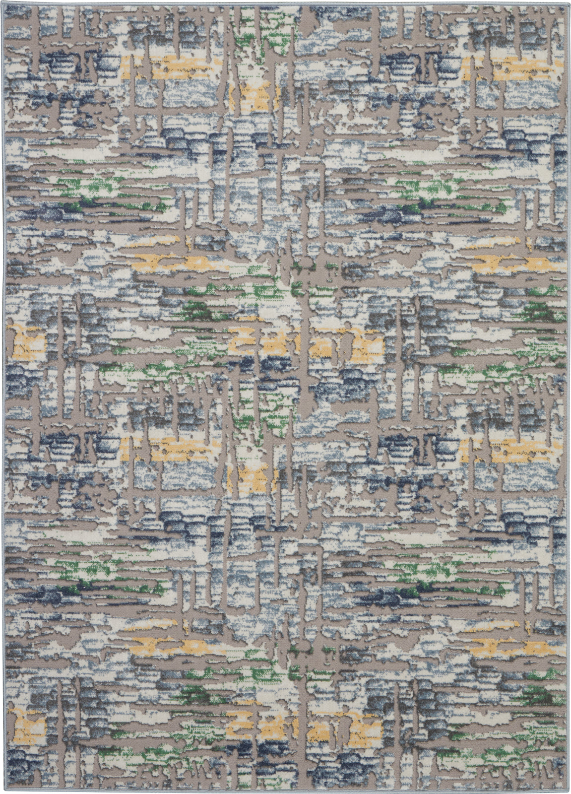Nourison Urban Chic URC01 Grey/Multicolor Area Rug – Incredible Rugs ...