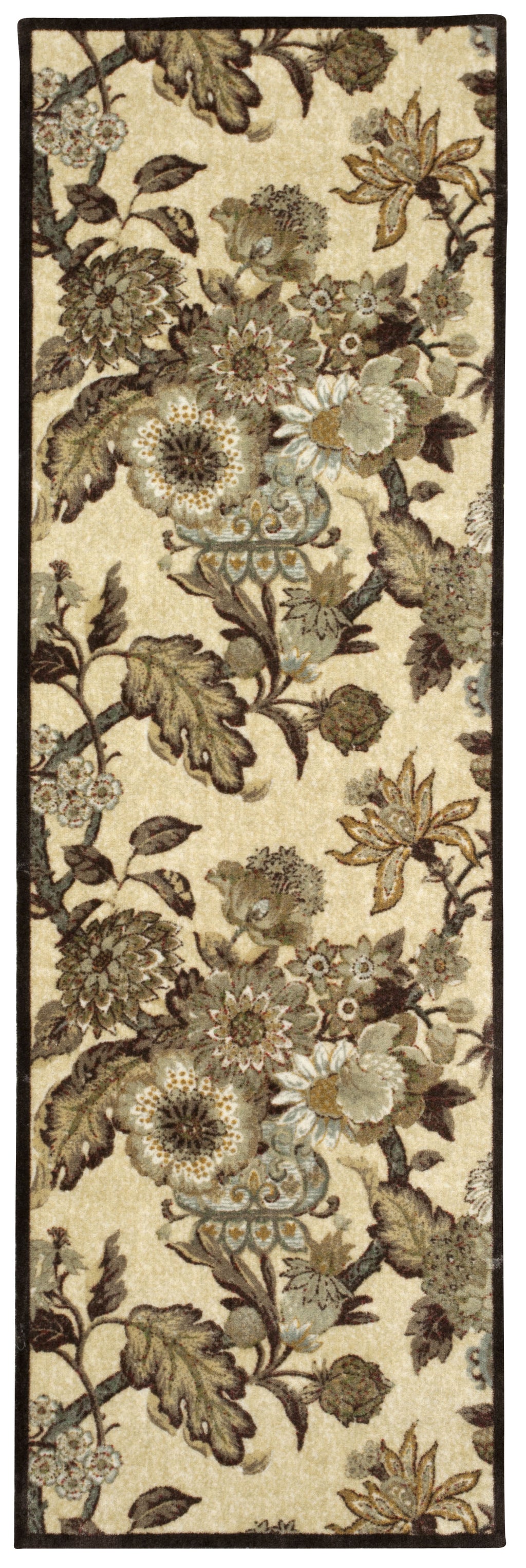 Nourison Artisanal Delight WAD20 Graceful Garden Birch Area Rug by ...