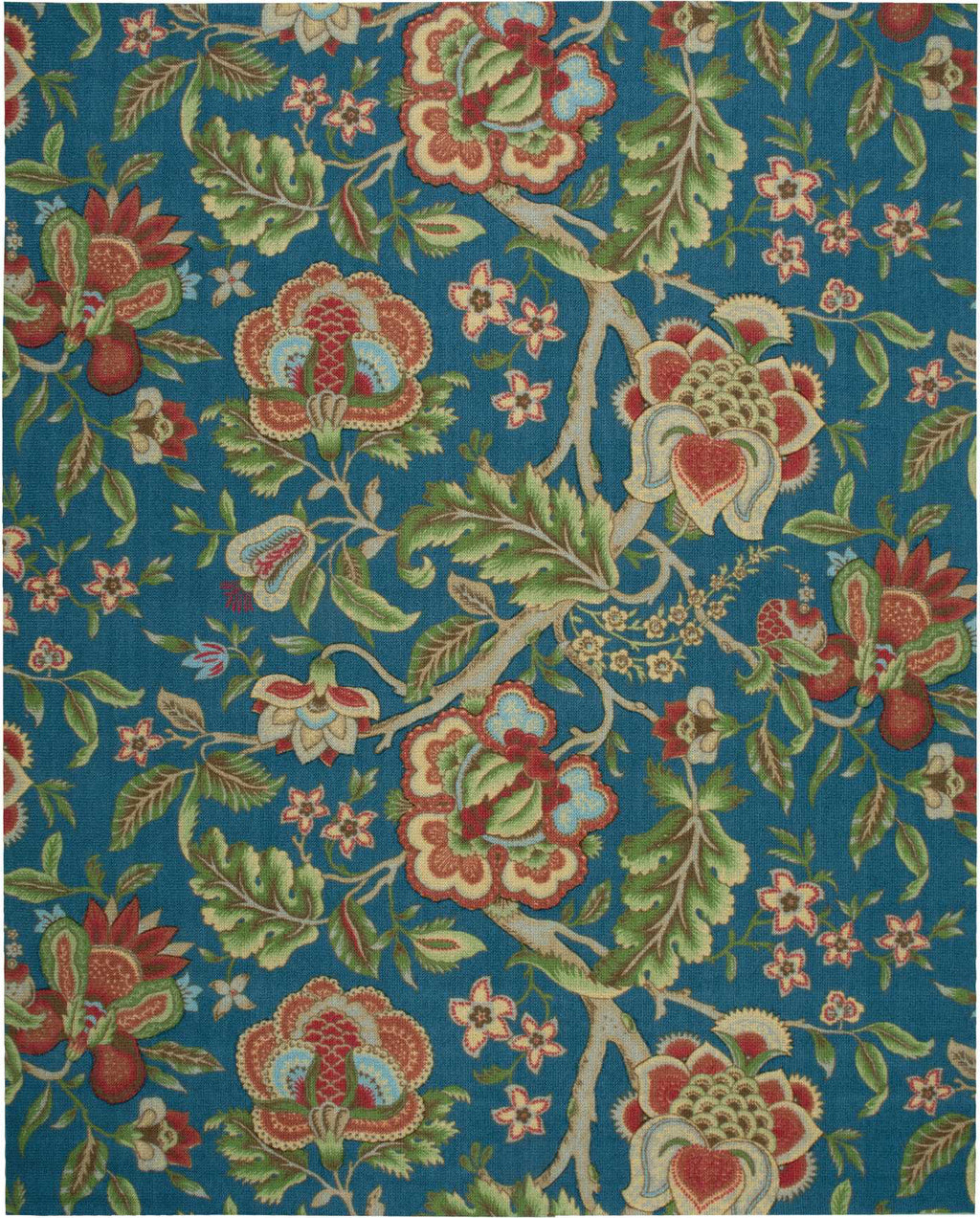 Nourison Global Awakening WGA01 Imperial Dress Sapphire Area Rug by ...