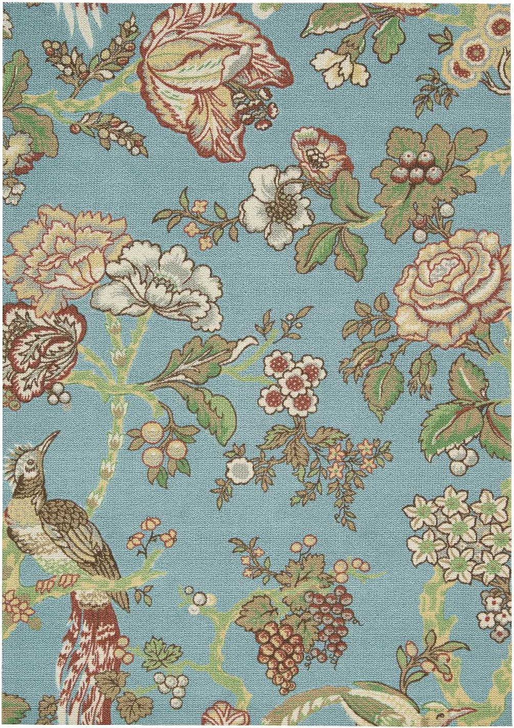 Nourison Global Awakening WGA05 Casablanca Rose Ceramic Area Rug by ...