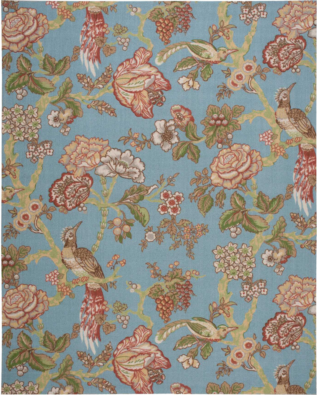 Nourison Global Awakening WGA05 Casablanca Rose Ceramic Area Rug by ...