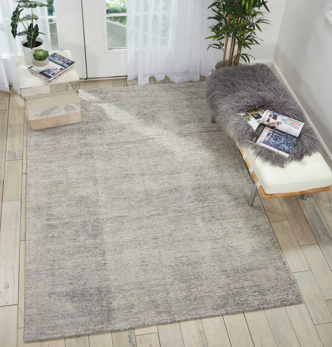 Nourison Weston WES01 Silver Birch Area Rug – Incredible Rugs and Decor