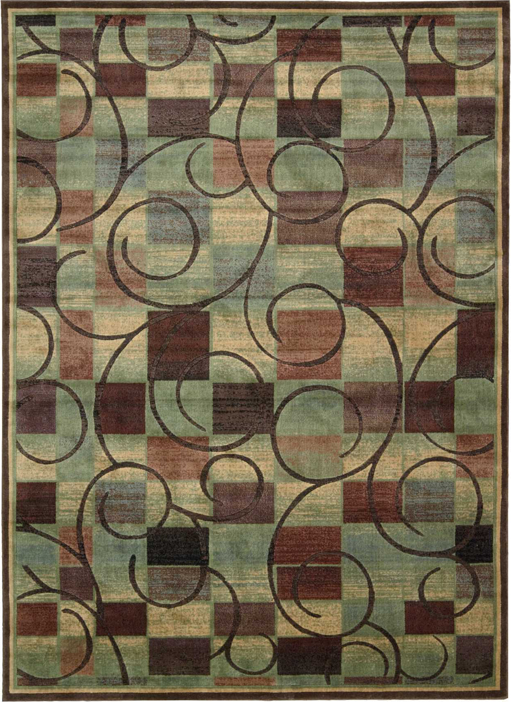 Nourison Expressions XP01 Brown Area Rug – Incredible Rugs and Decor