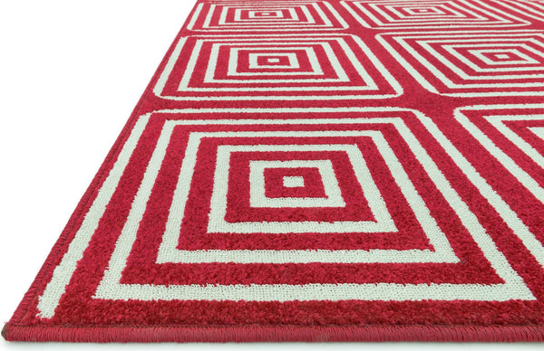 Loloi Oasis OS-01 Red/Ivory Area Rug – Incredible Rugs and Decor