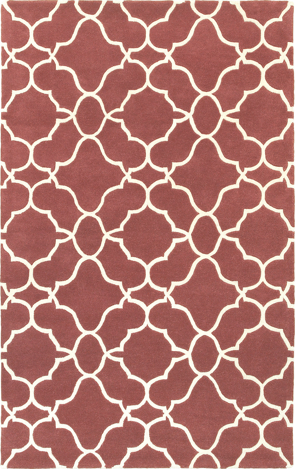 Pantone Universe Optic 41109 Rust/Ivory Area Rug – Incredible Rugs and ...
