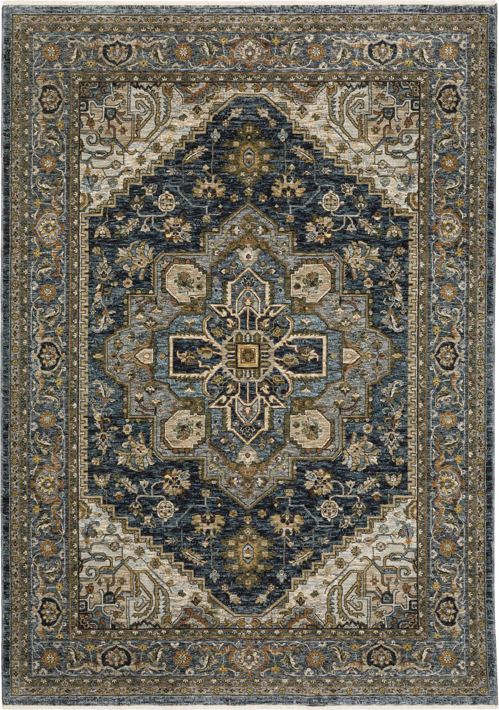 Oriental Weavers Aberdeen 1144Q Blue/Blue Area Rug – Incredible Rugs ...