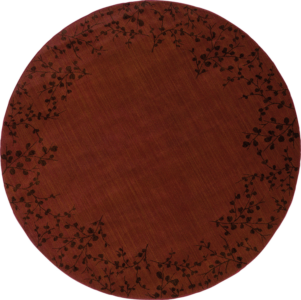 Oriental Weavers Allure 004C1 Red/Brown Area Rug – Incredible Rugs and ...
