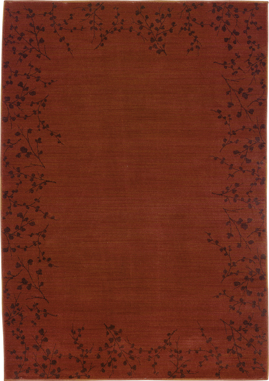 Oriental Weavers Allure 004C1 Red/Brown Area Rug – Incredible Rugs and ...