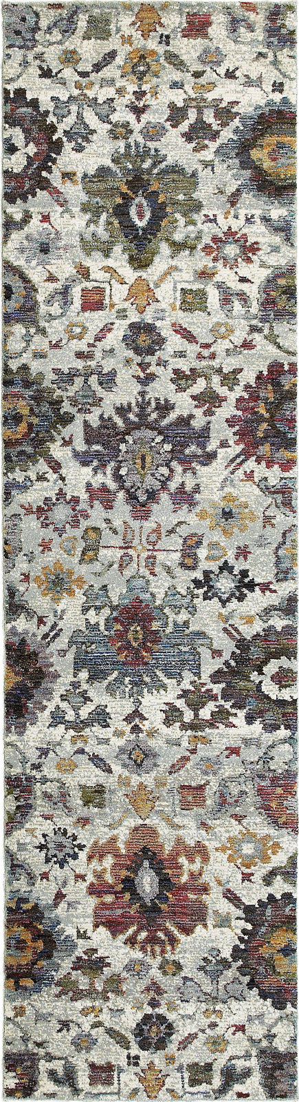 Oriental Weavers Andorra 7129A Stone/ Multi Area Rug – Incredible Rugs ...