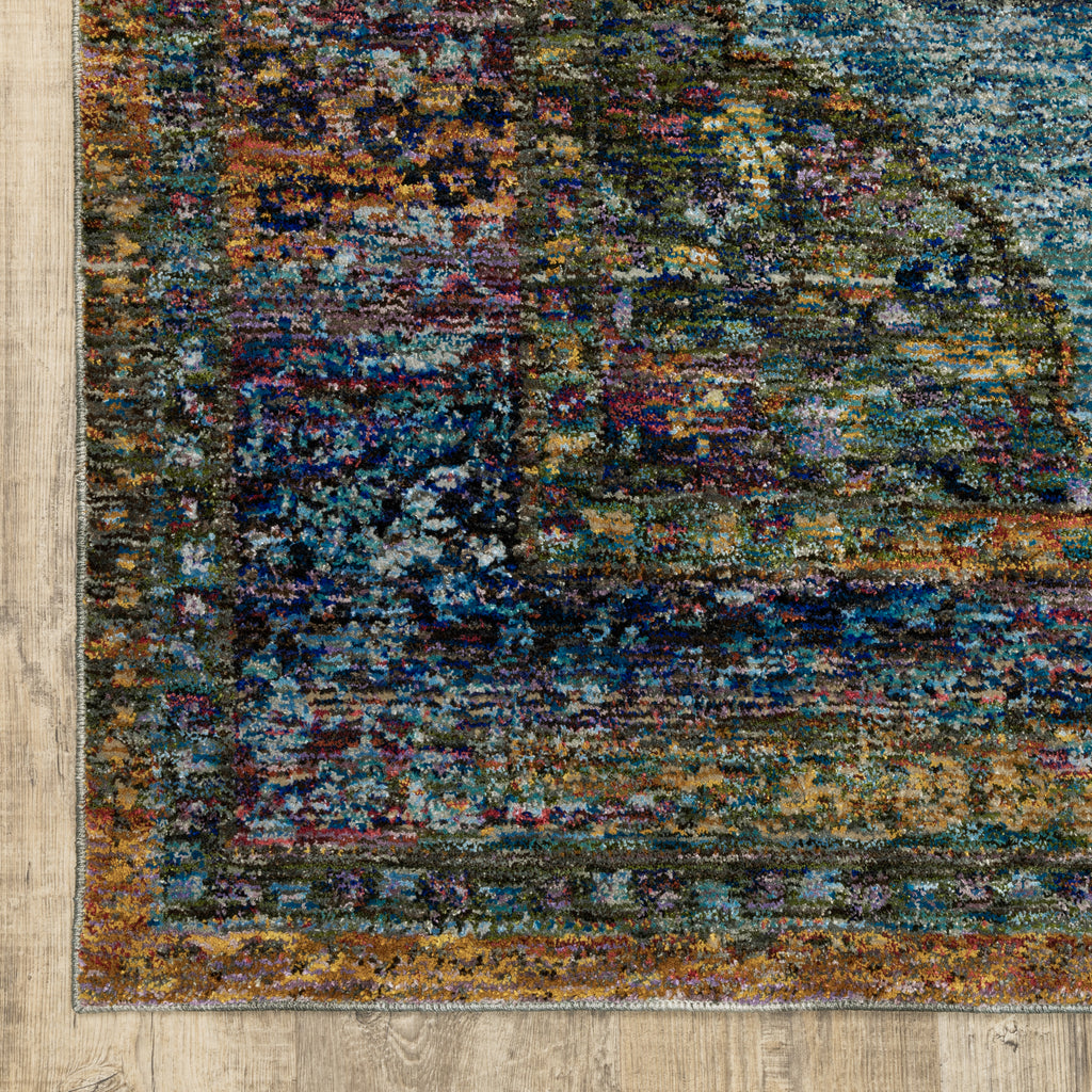 Oriental Weavers Andorra 7139A Blue/ Multi Area Rug – Incredible Rugs ...