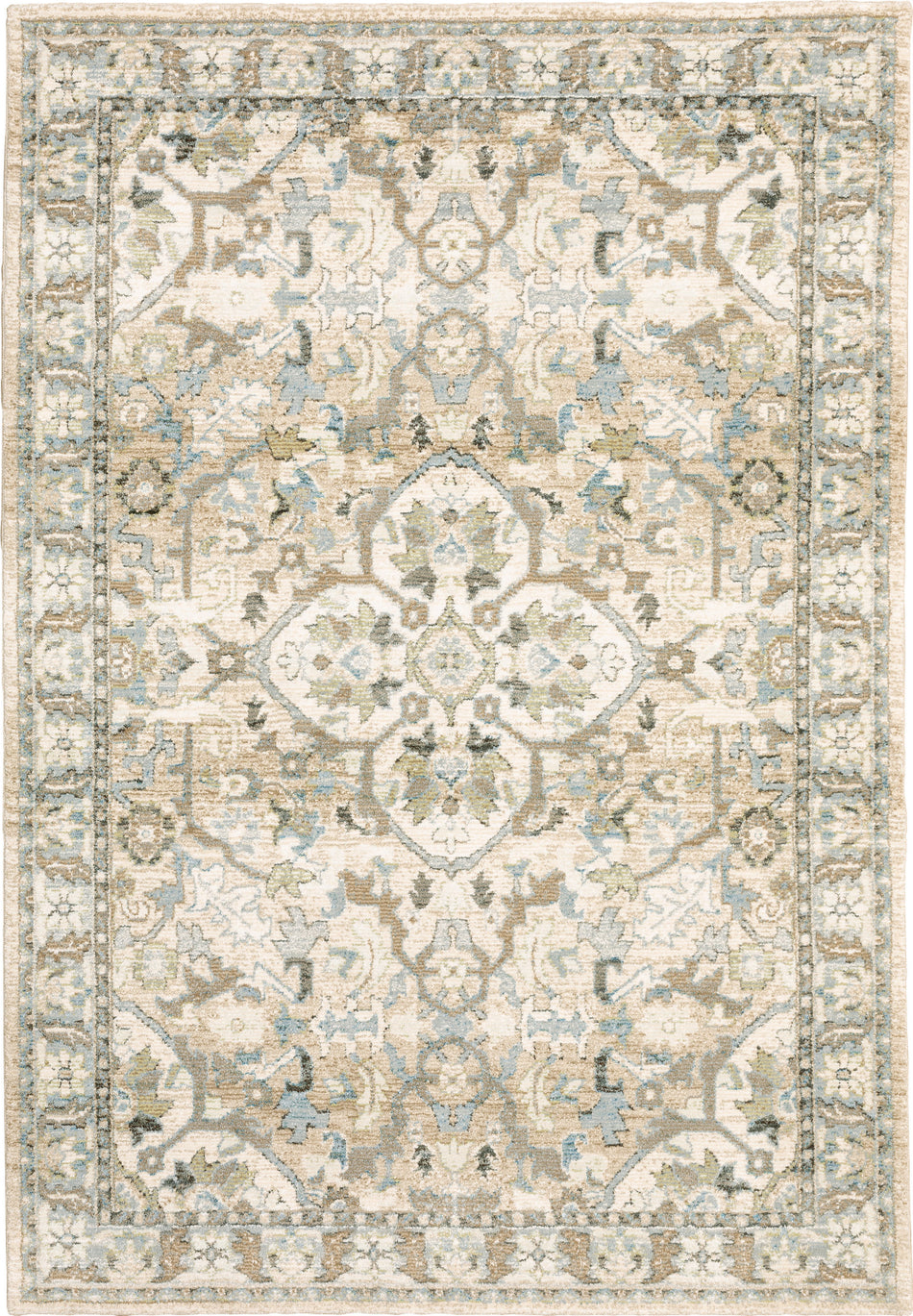 Oriental Weavers Andorra 9818G Beige/Ivory Area Rug – Incredible Rugs ...