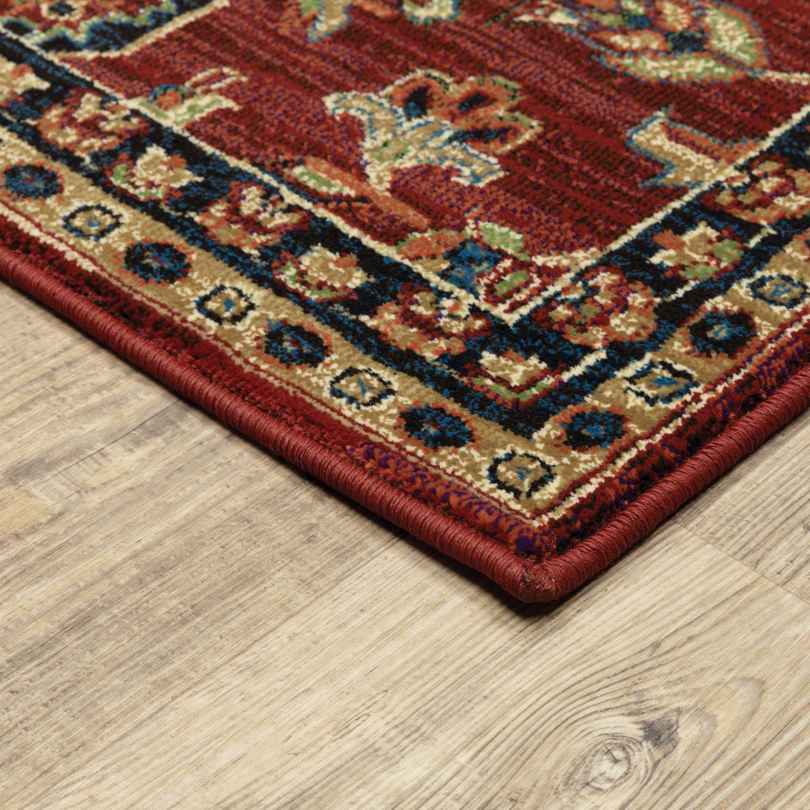 Oriental Weavers Ankara 531R5 Red/Blue Area Rug – Incredible Rugs and Decor