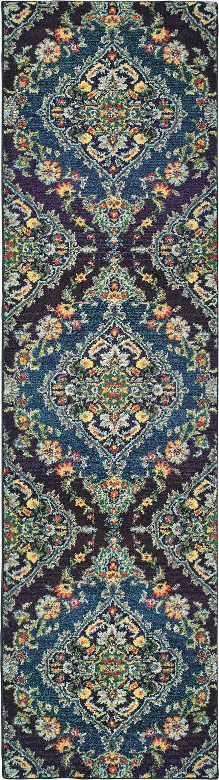 Oriental Weavers Bohemian 761N5 Navy/ Blue Area Rug – Incredible Rugs ...