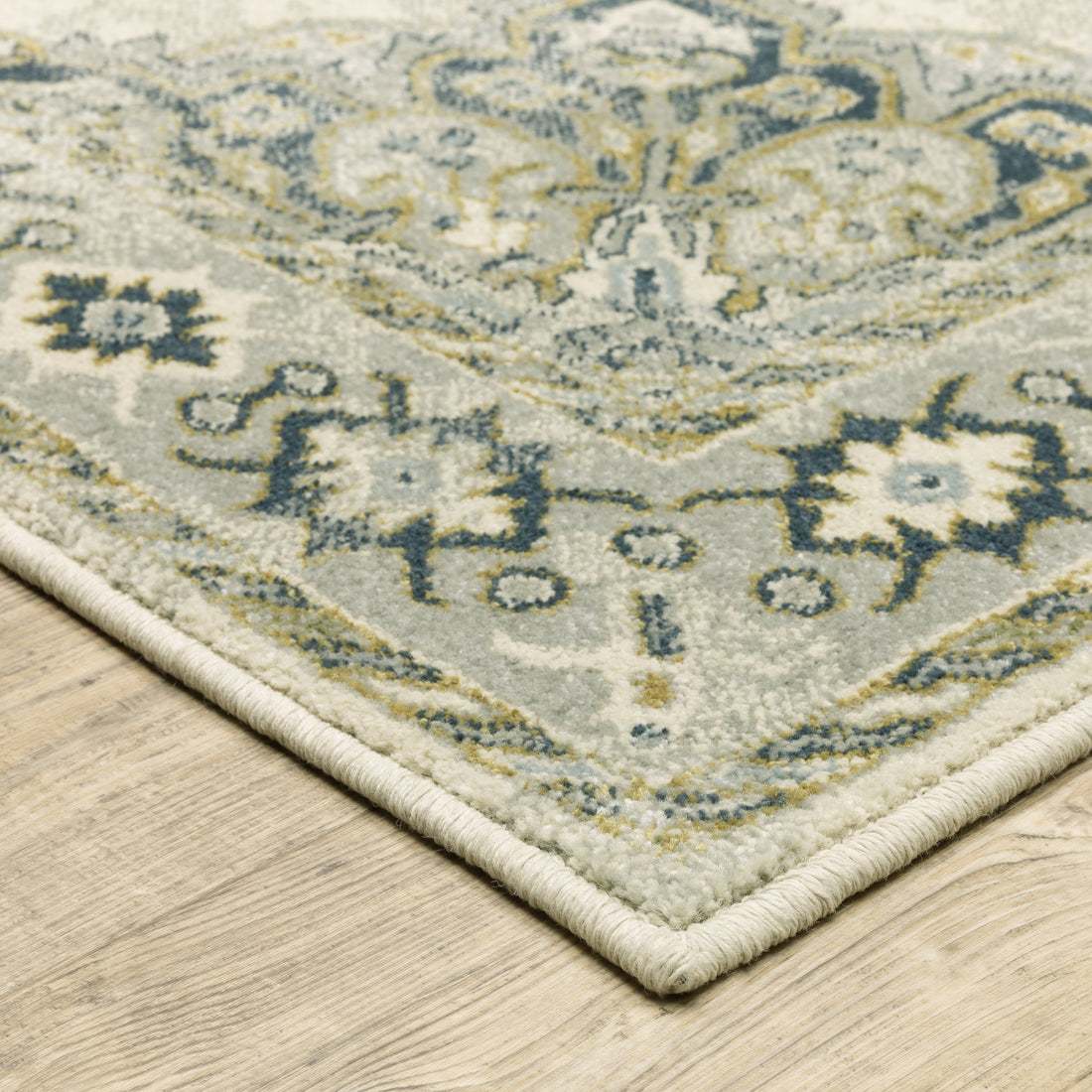 Oriental Weavers Branson BR04B Ivory/Blue Area Rug – Incredible Rugs ...