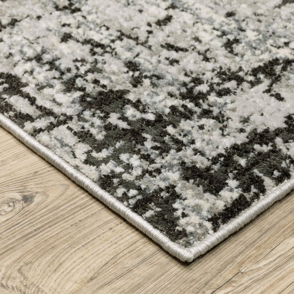 Oriental Weavers Caravan 4153Q Grey/ Black Area Rug – Incredible Rugs ...