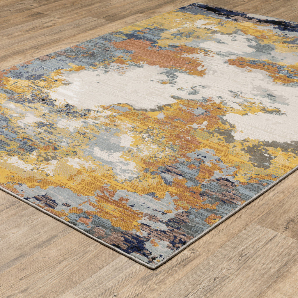 Oriental Weavers Caravan 530V8 Yellow/ Blue Area Rug – Incredible Rugs ...