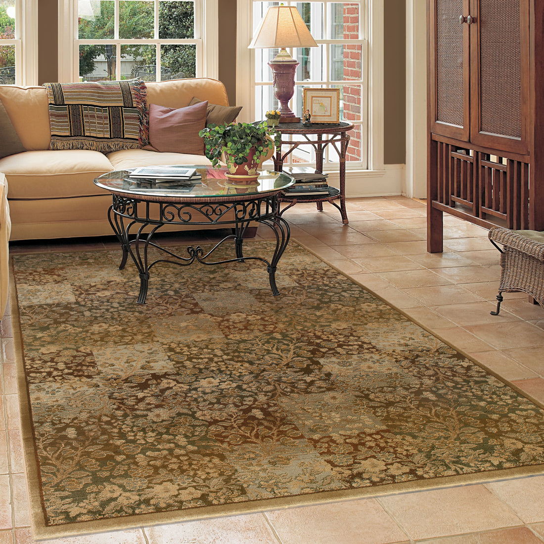 Oriental Weavers Generations 3435Y Green/Gold Area Rug – Incredible ...