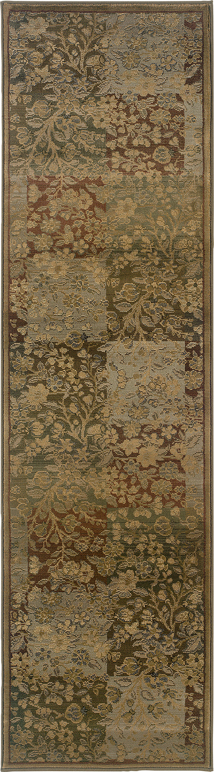 Oriental Weavers Generations 3435Y Green/Gold Area Rug – Incredible ...