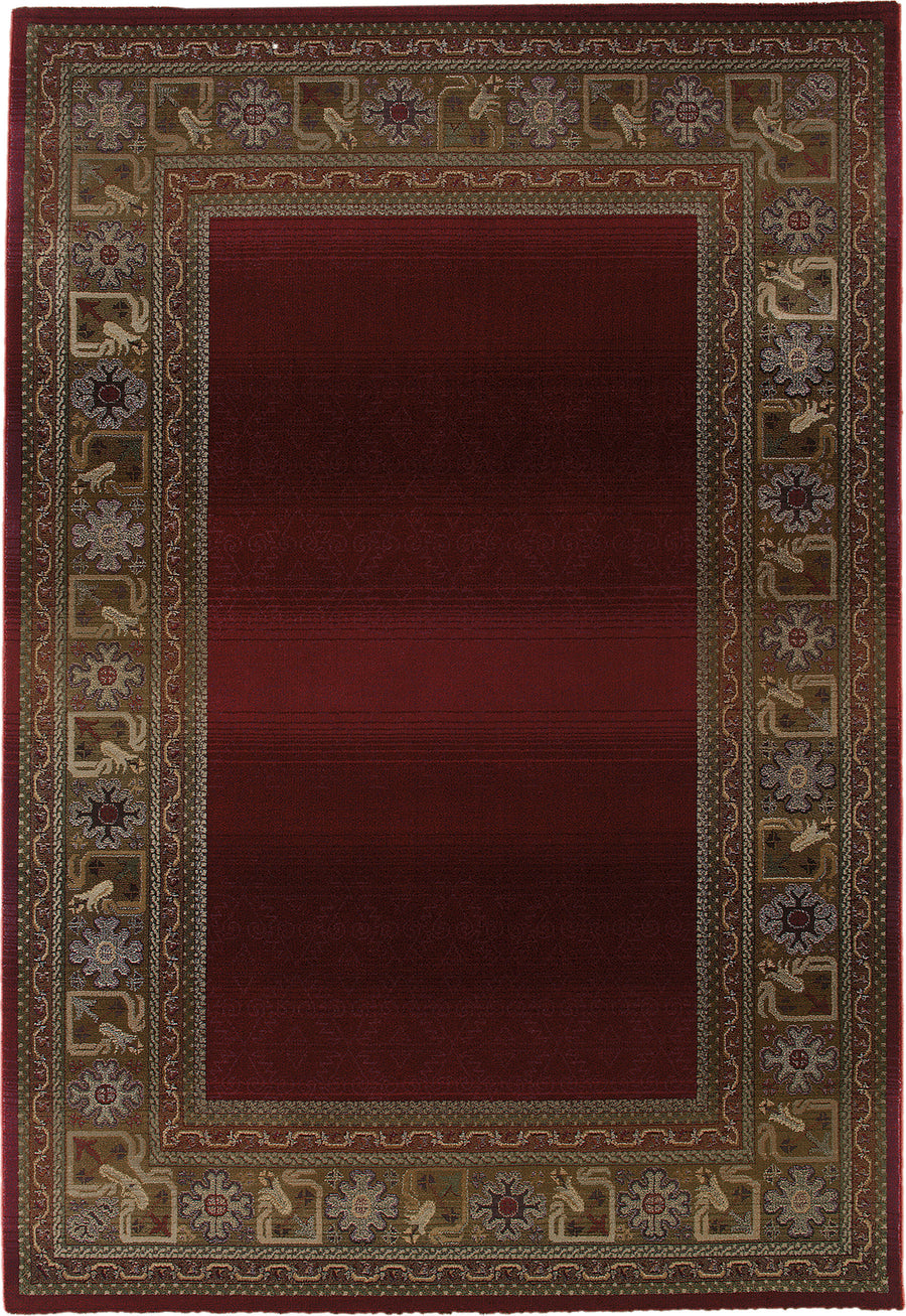 Oriental Weavers Generations 3436R Red/Green Area Rug – Incredible Rugs ...