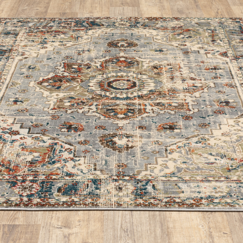 Oriental Weavers Juliette 205E3 Grey/Rust Area Rug – Incredible Rugs ...