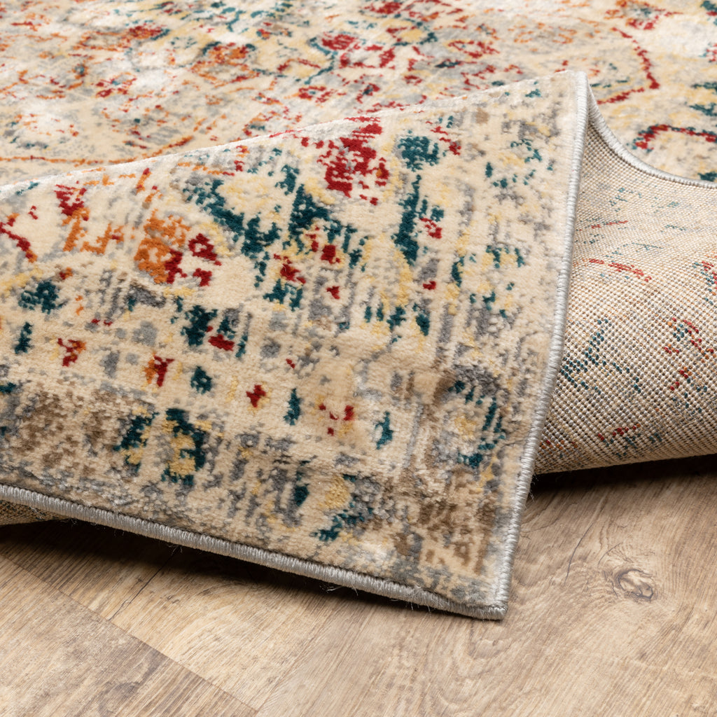 Oriental Weavers Juliette 2803H Grey/Rust Area Rug – Incredible Rugs ...