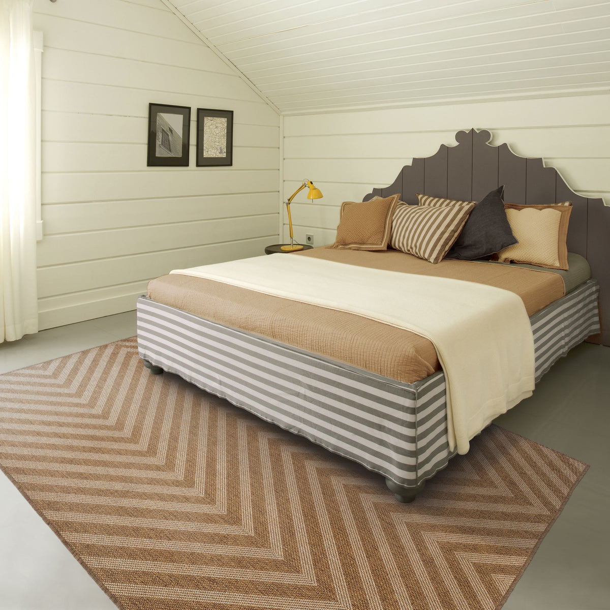 Oriental Weavers Karavia 1330X Tan/Tan Area Rug – Incredible Rugs and Decor