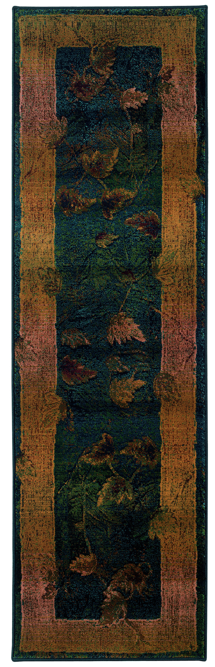 Oriental Weavers Kharma 349B4 Blue/Gold Area Rug – Incredible Rugs and ...