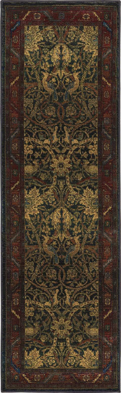 Oriental Weavers Kharma 470X4 Red/Blue Area Rug – Incredible Rugs and Decor