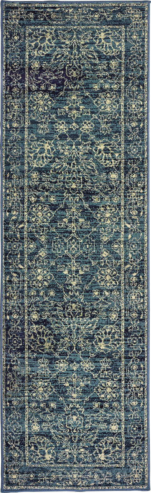 Oriental Weavers Linden 7804D Navy/ Beige Area Rug – Incredible Rugs ...