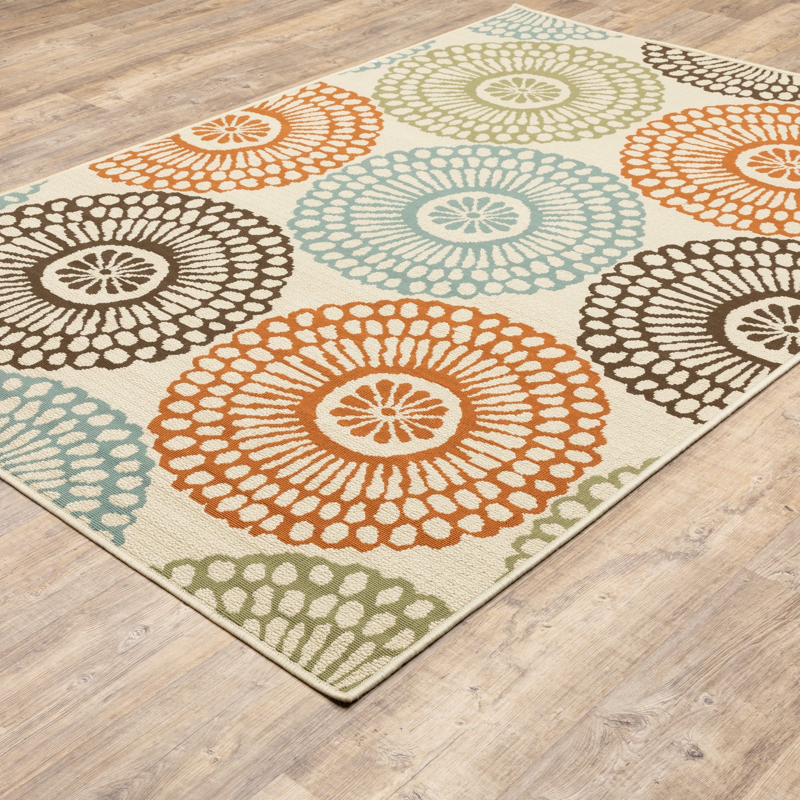 Oriental Weavers Montego 697J6 Beige/Blue Area Rug – Incredible Rugs ...