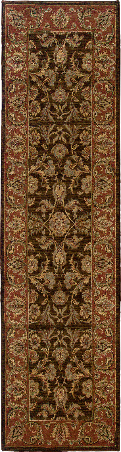 Oriental Weavers Nadira 042A2 Brown/Rust Area Rug – Incredible Rugs and ...