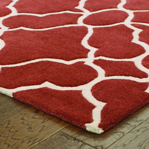 Pantone Universe Optic 41109 Rust/Ivory Area Rug – Incredible Rugs and ...
