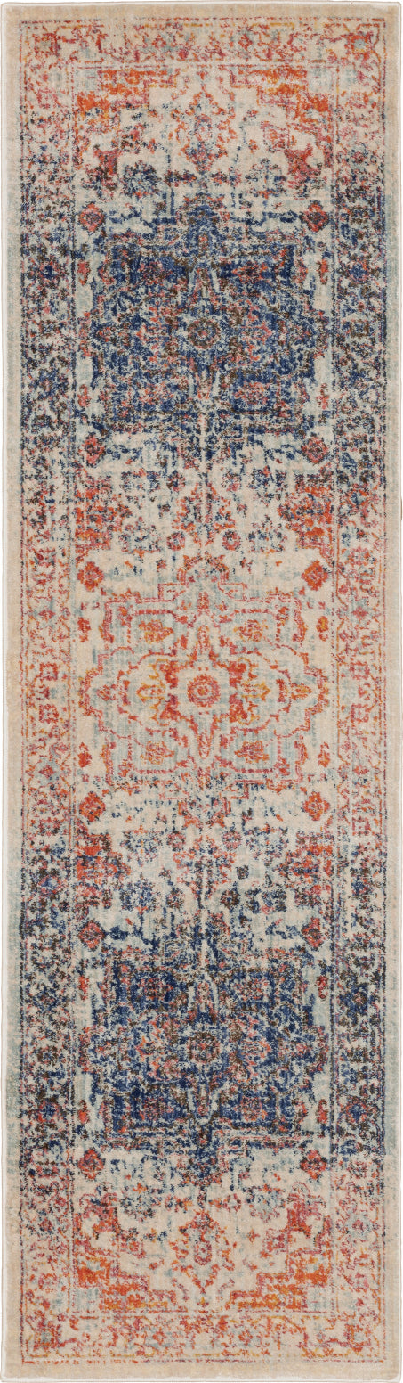 Oriental Weavers Pandora 070W7 Blue Orange Area Rug – Incredible Rugs ...