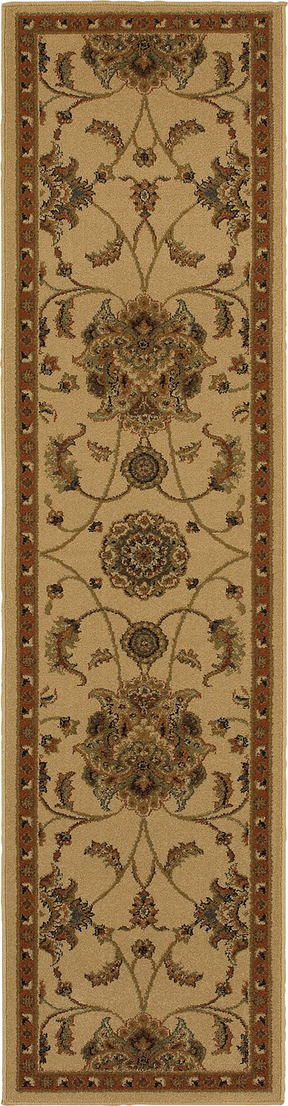 Oriental Weavers Parker 5835A Beige/Rust Area Rug – Incredible Rugs and ...
