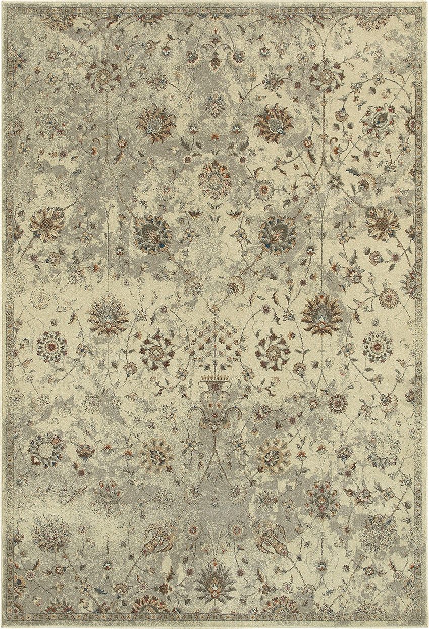 Oriental Weavers Pasha 112W6 Beige/Grey Area Rug – Incredible Rugs and ...
