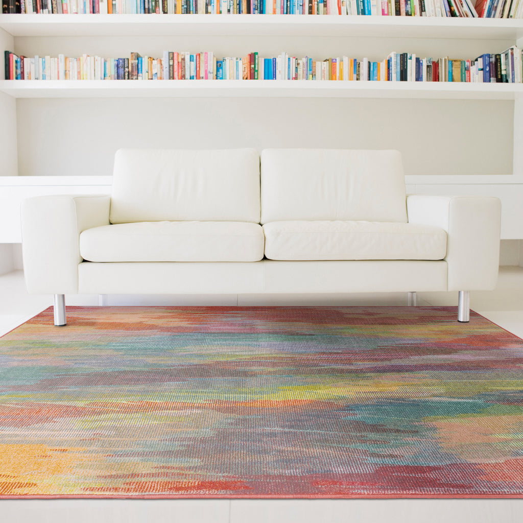 Pantone Universe Prismatic 52768 Multi/Red Area Rug – Incredible Rugs ...