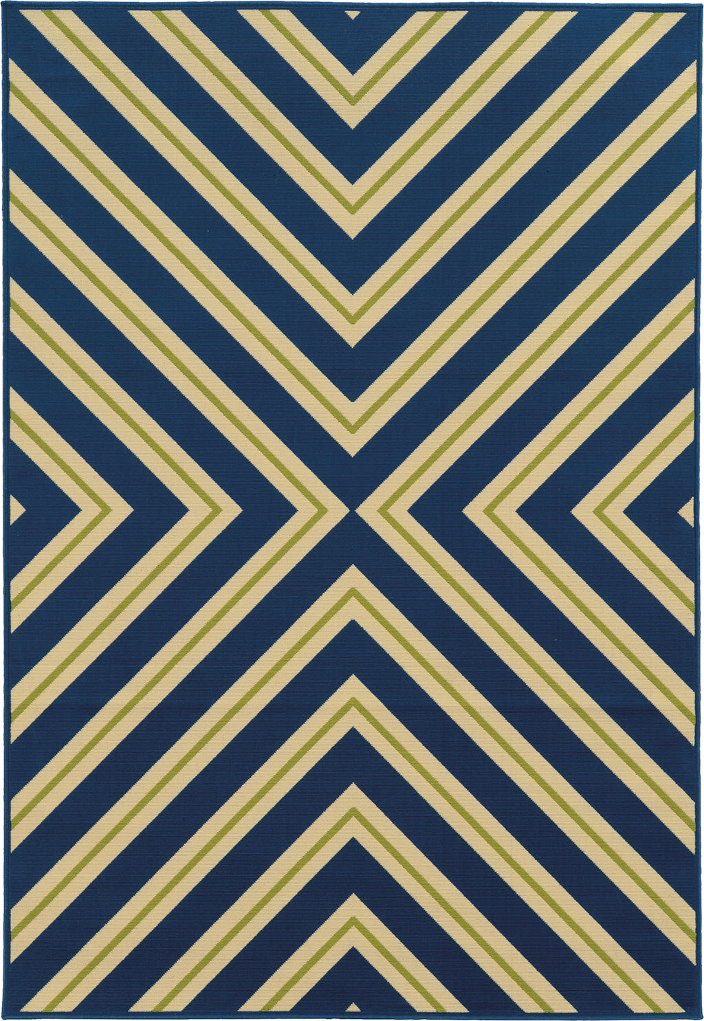 Oriental Weavers Riviera 4589L Navy/Green Area Rug – Incredible Rugs ...