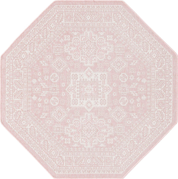 Unique Loom Outdoor Aztec T-KZOD17 Pink Area Rug – Incredible Rugs and ...